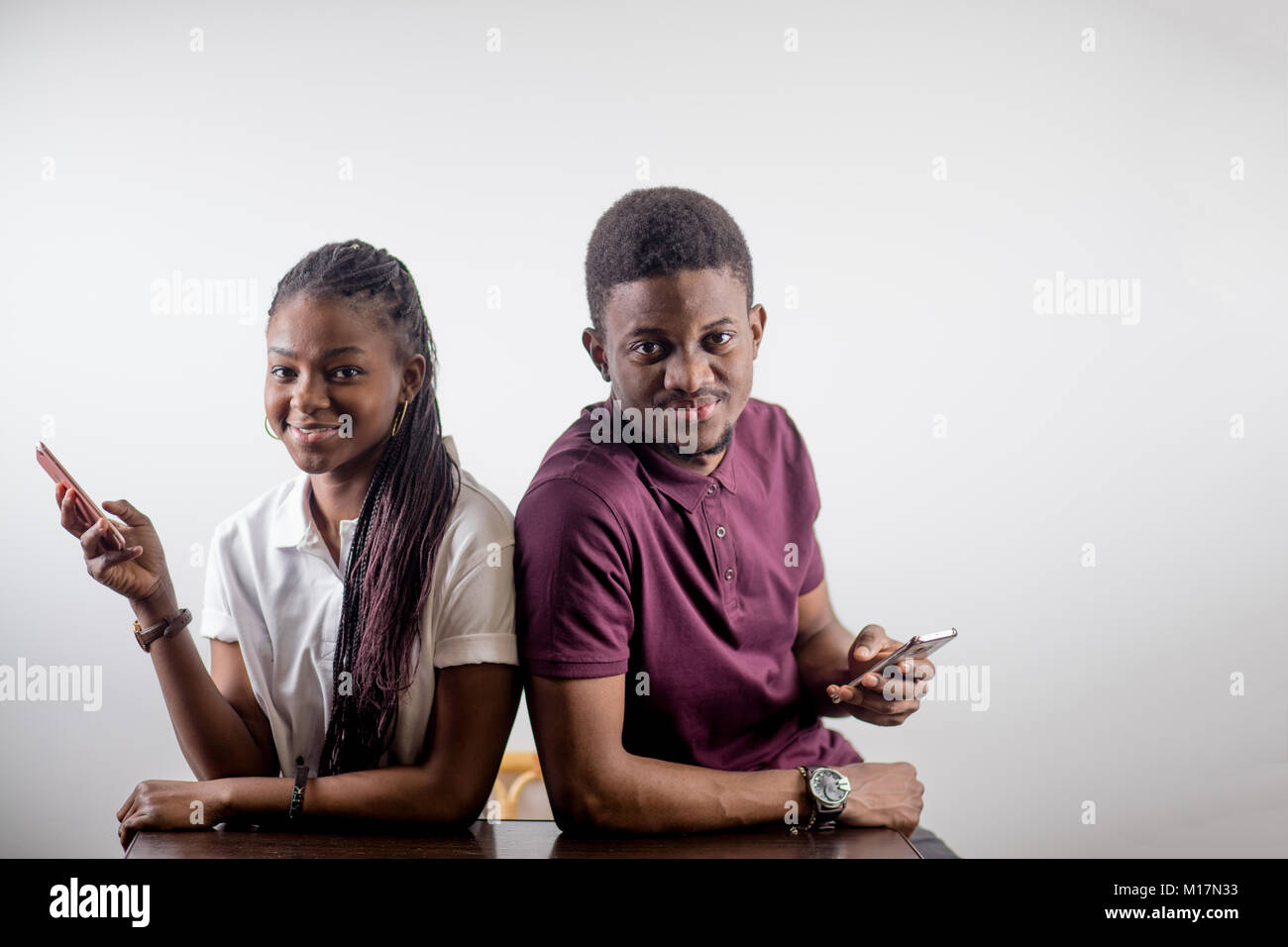 African american family using cellphone hi-res stock photography and ...