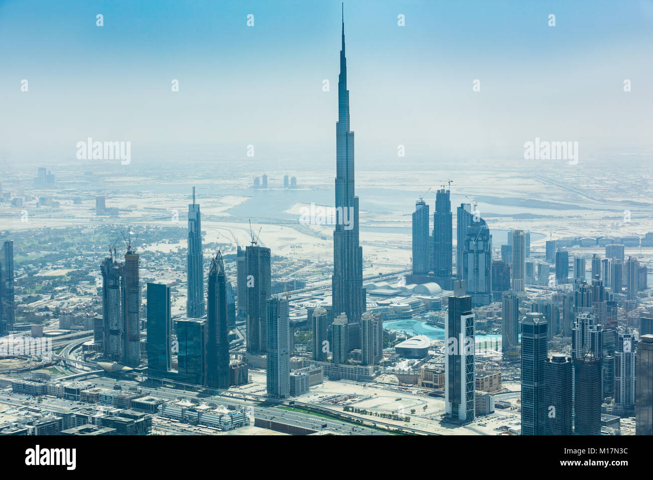 Photo Of Modern Skyscrapers In Dubai City, UAE Stock Photo - Alamy