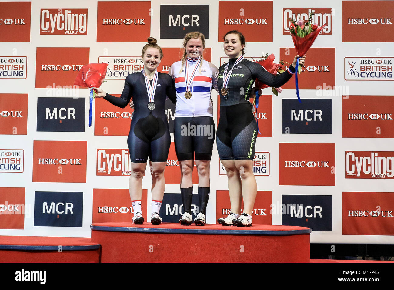 Manchester, UK. 27th January 2018. Jess Crampton takes gold in the ...