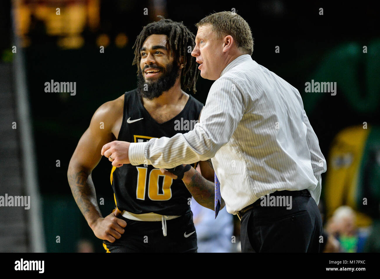 Fairfax, Virginia, USA. 27th Jan, 2018. VCU Head Coach MIKE RHOADES ...