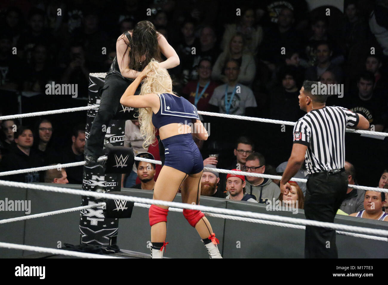 Philadelphia, PA, USA. 27th Jan, 2018. Nikki Cross wins match at WWE ...