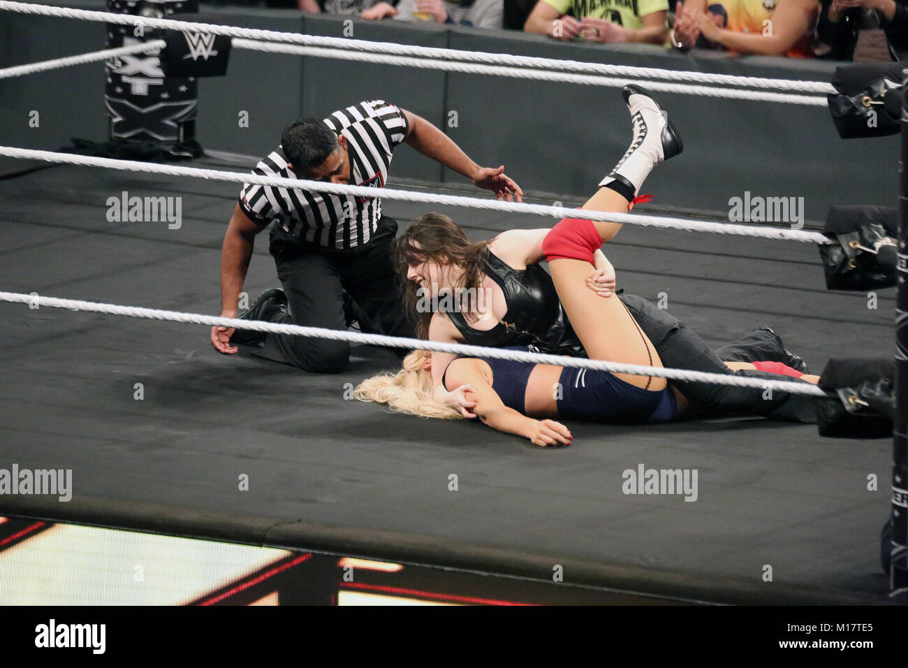 Philadelphia, PA, USA. 27th Jan, 2018. Nikki Cross wins match at WWE ...