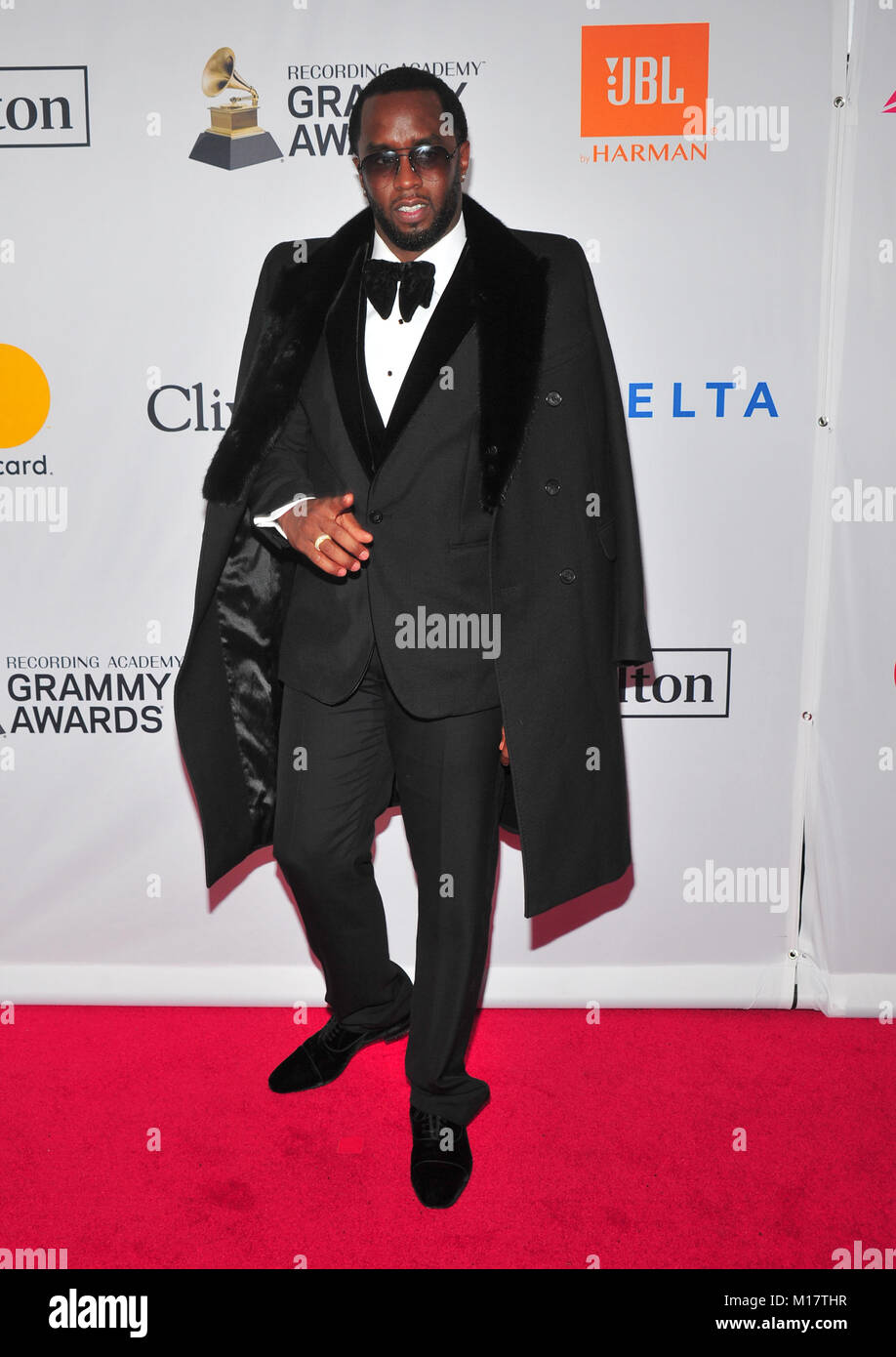 New York, NY, USA. 27th Jan, 2018. Sean Combs at the Clive Davis and ...