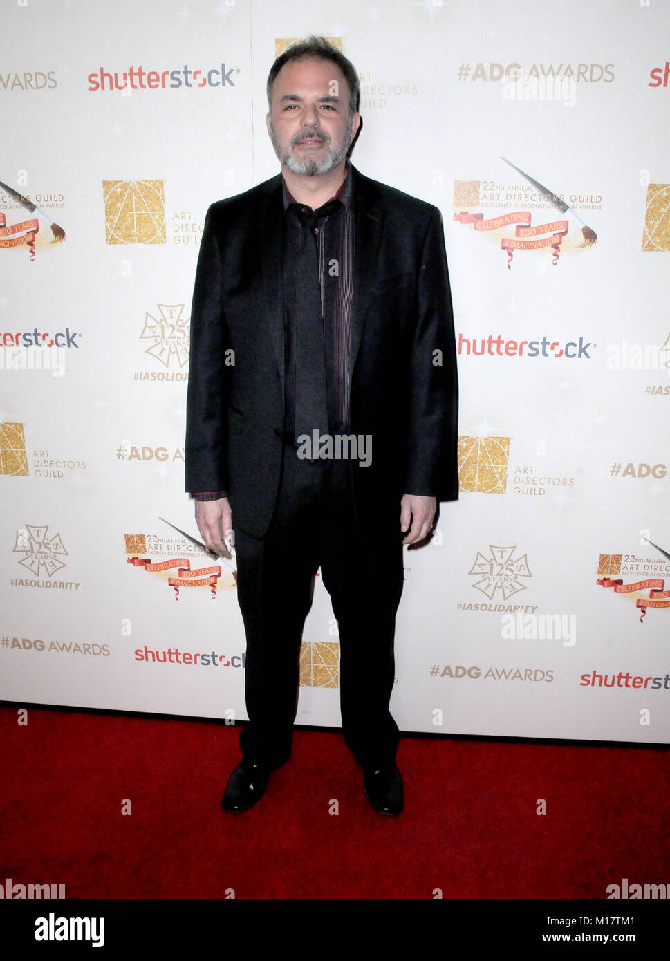 Hollywood, California, USA. 27th January 2018. Production designer John ...