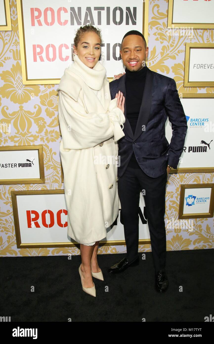 New York, NY, USA. 27th Jan, 2018. Jasmine Sanders at arrivals for ROC ...