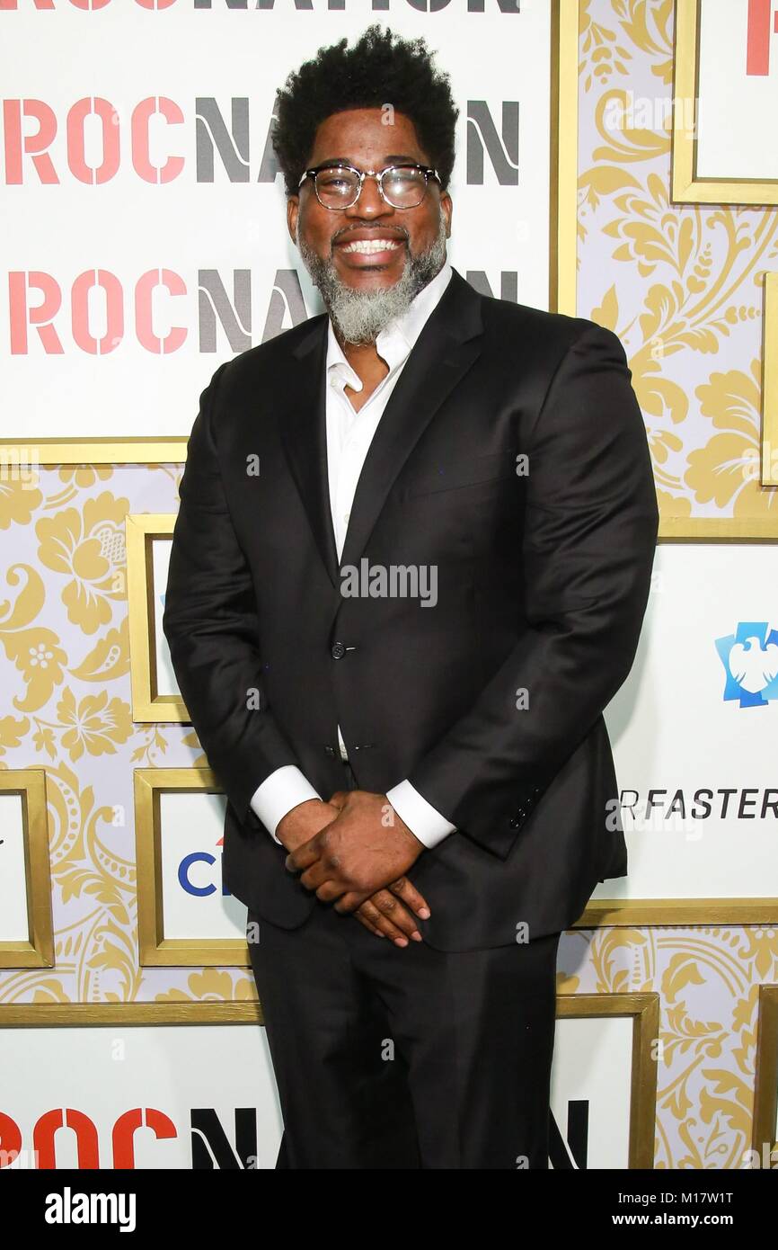 New York, NY, USA. 27th Jan, 2018. David Banner at arrivals for ROC ...