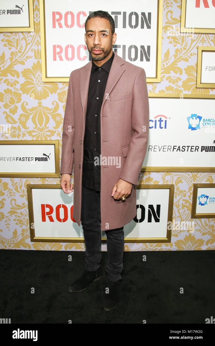 New York, NY, USA. 27th Jan, 2018. Ryan Leslie at arrivals for ROC ...
