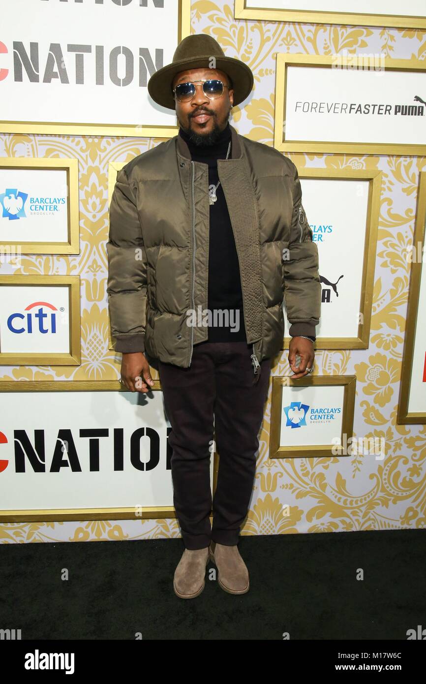 New York, NY, USA. 27th Jan, 2018. Anthony Hamilton at arrivals for ROC ...
