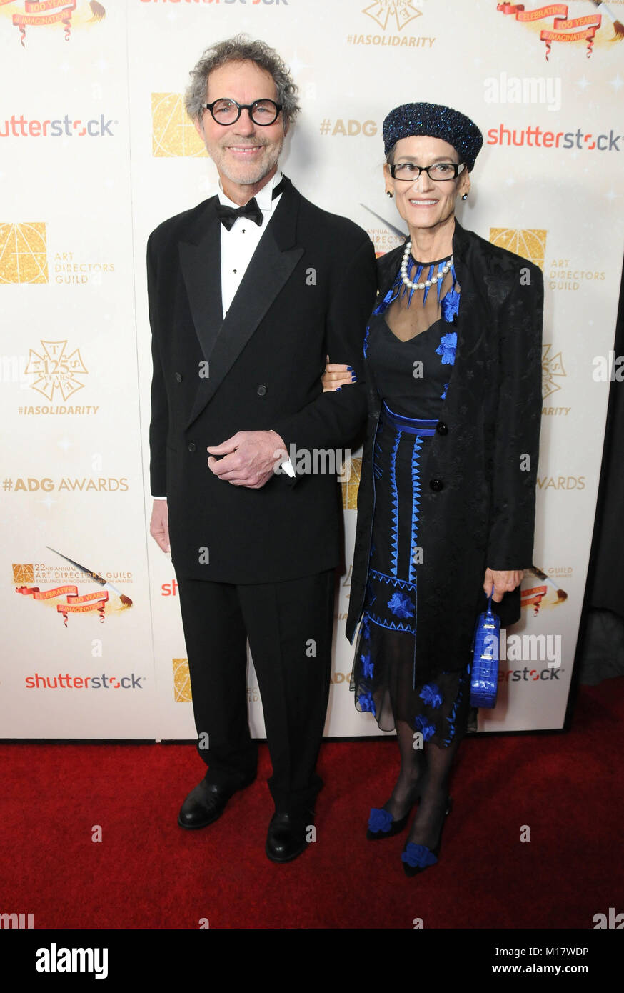 Hollywood, California, USA. 27th January 2018. Production designer ...