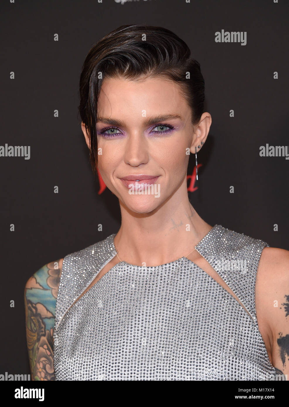 Los Angeles, California, USA. 27th Jan, 2018. Ruby Rose arrives for the ...