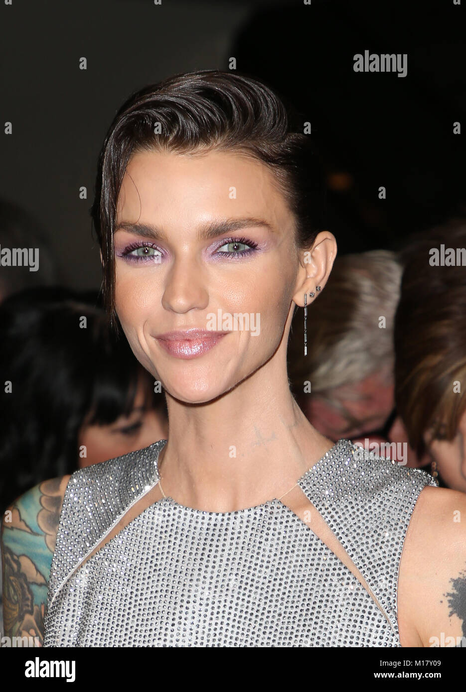 LOS ANGELES, CA - JANUARY 27: Ruby Rose, at the 2018 G'Day USA Black ...