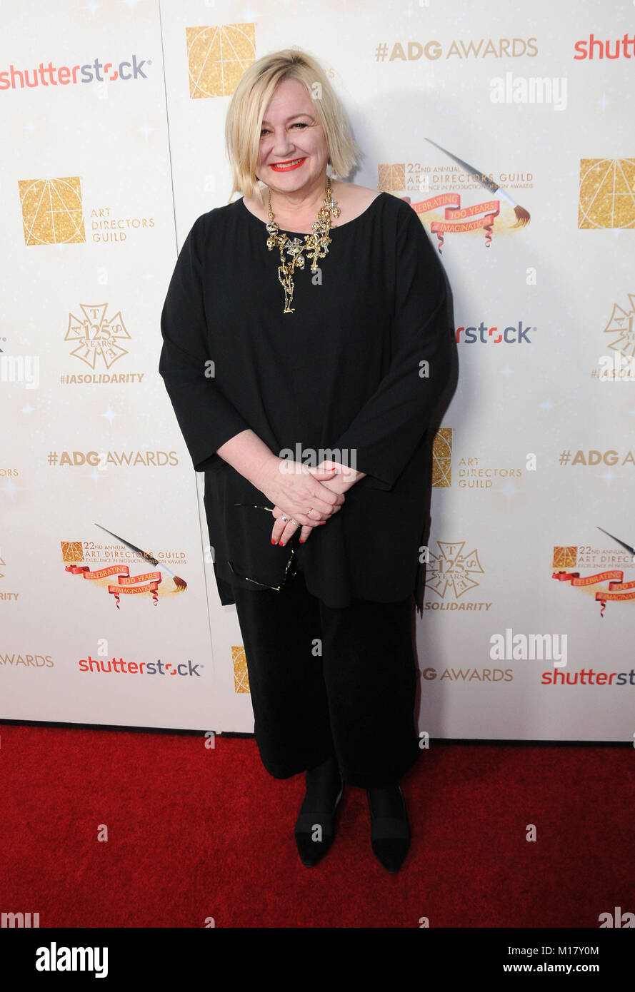 Hollywood, California, USA. 27th January 2018. Production designer ...