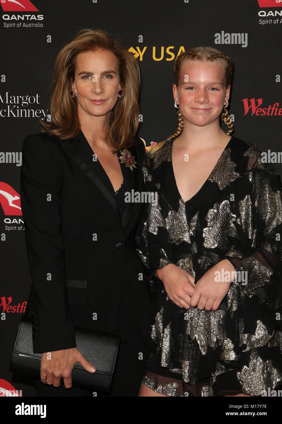 Los Angeles, Ca, USA. 27th Jan, 2018. Rachel Griffiths, Adelaide Rose ...