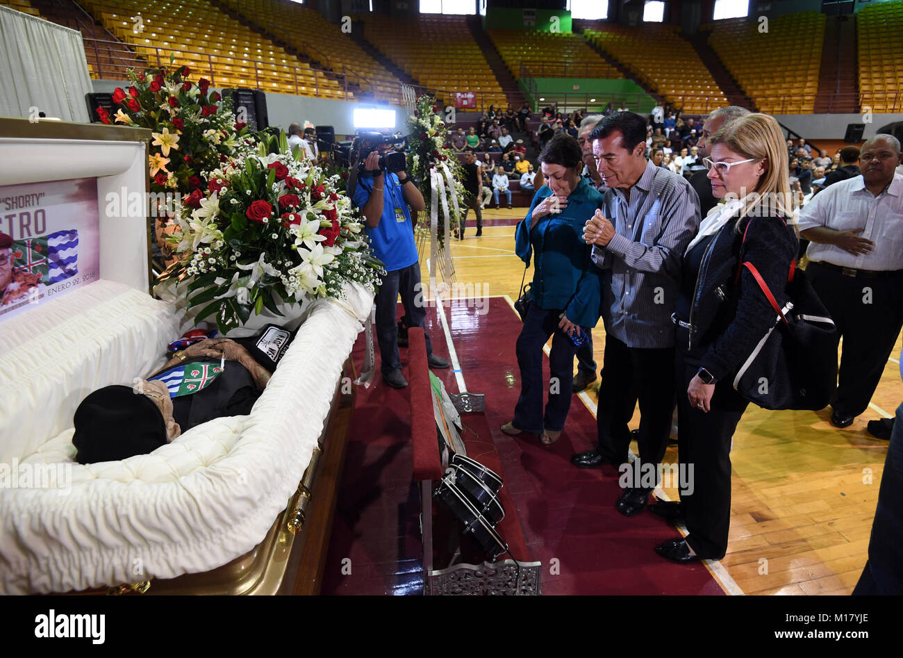 SAN JUAN, Puerto Rico. 01st July, 2018. Los honores de Shorty Castro en ...