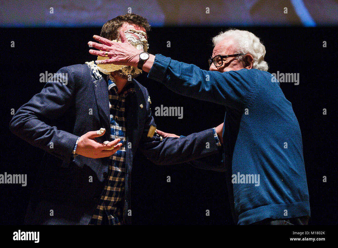 Pie in the face hi-res stock photography and images - Alamy