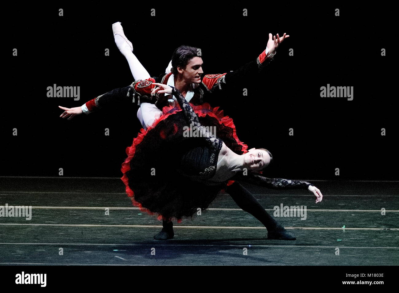 Ballet in Rome, galà les etoiles Stock Photo - Alamy