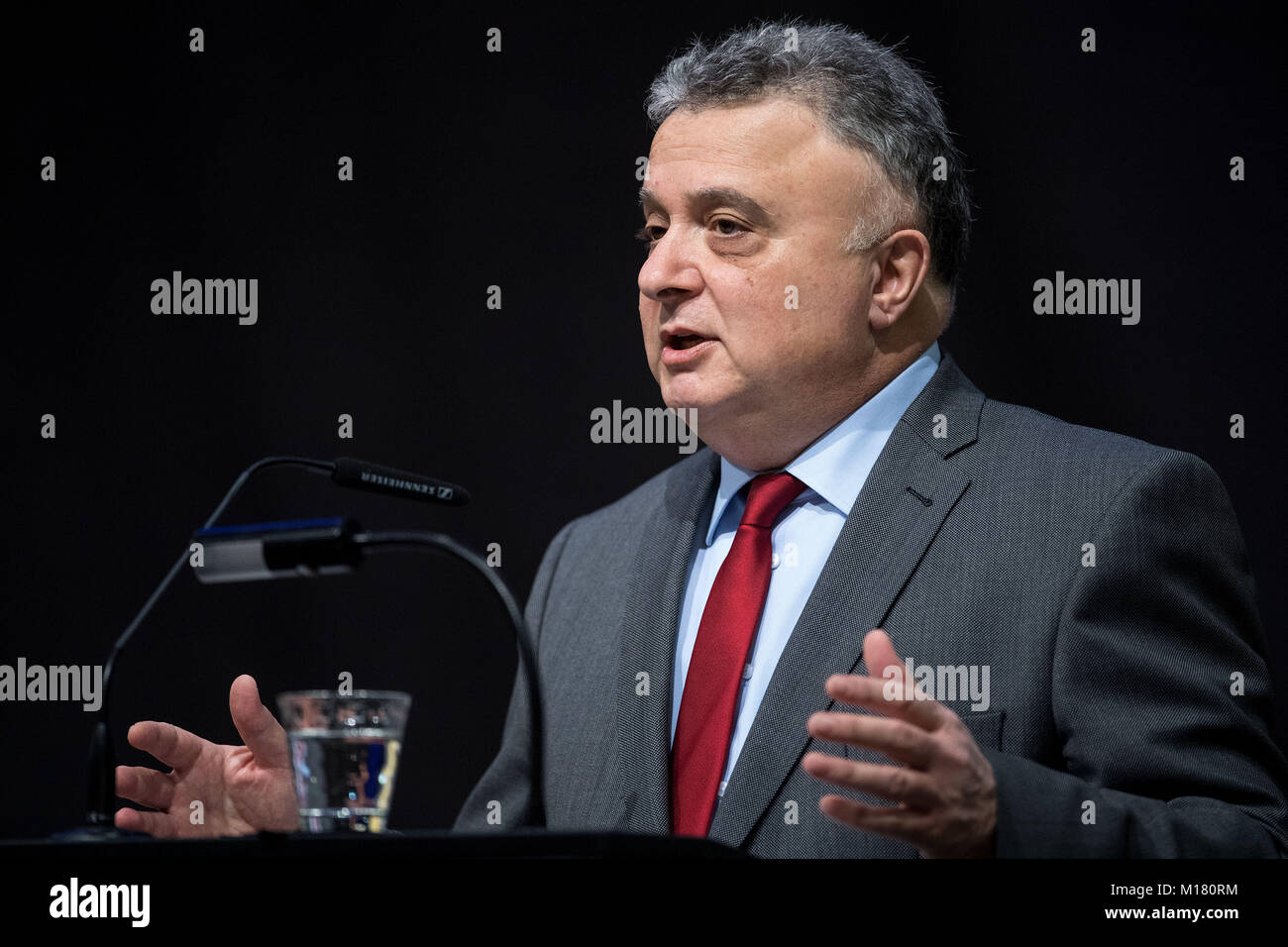 Dortmund, Germany. 28th Jan, 2018. Jeremy Issacharoff, embassador of ...