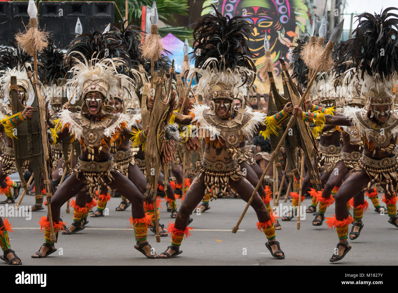 Iloilo City, Philippines. 28th January 2018.The culmination of ...