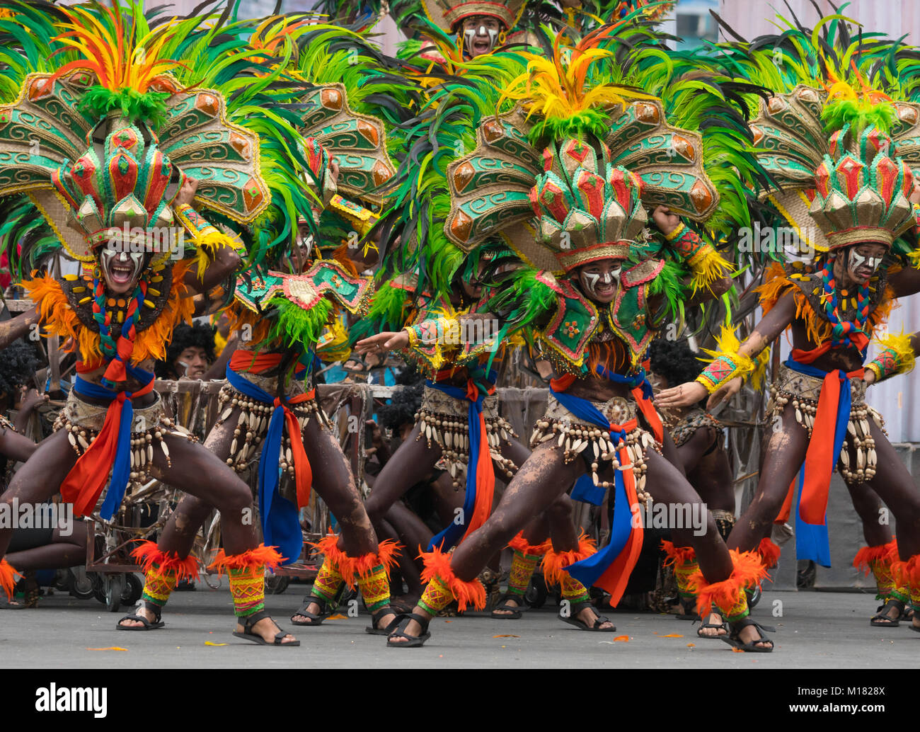 Iloilo City, Philippines. 28th January 2018.The culmination of ...