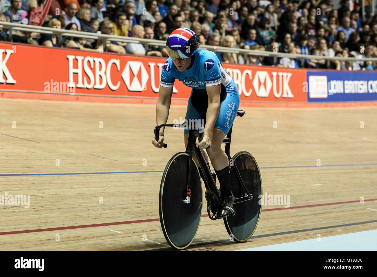 Manchester, UK. 28th January 2018. HSBC UK National Track Championships ...
