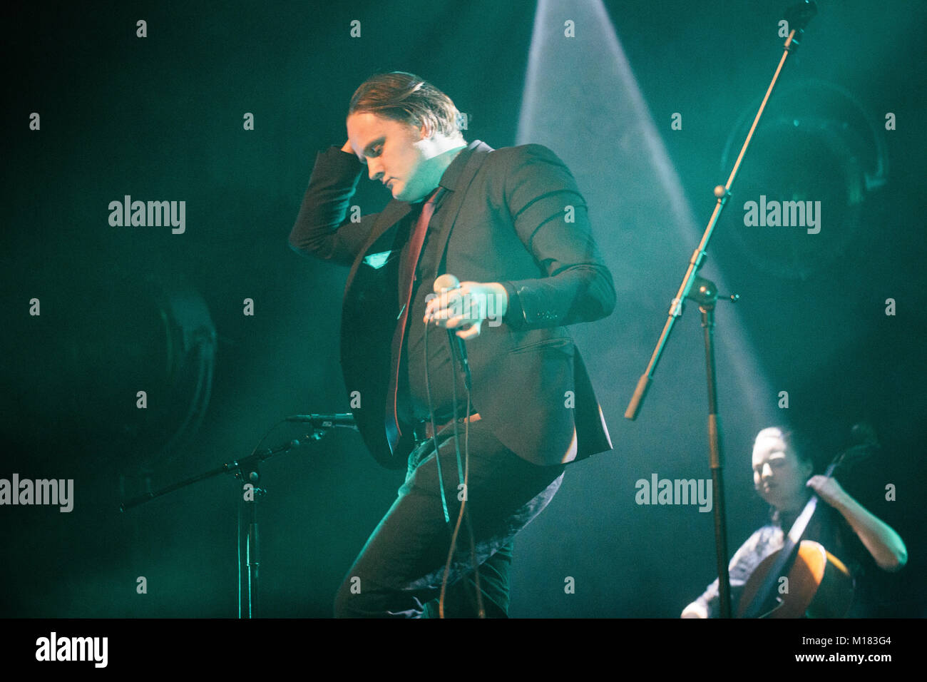 Copenhagen, Denmark. 27th January 2018. The Danish rock band ...