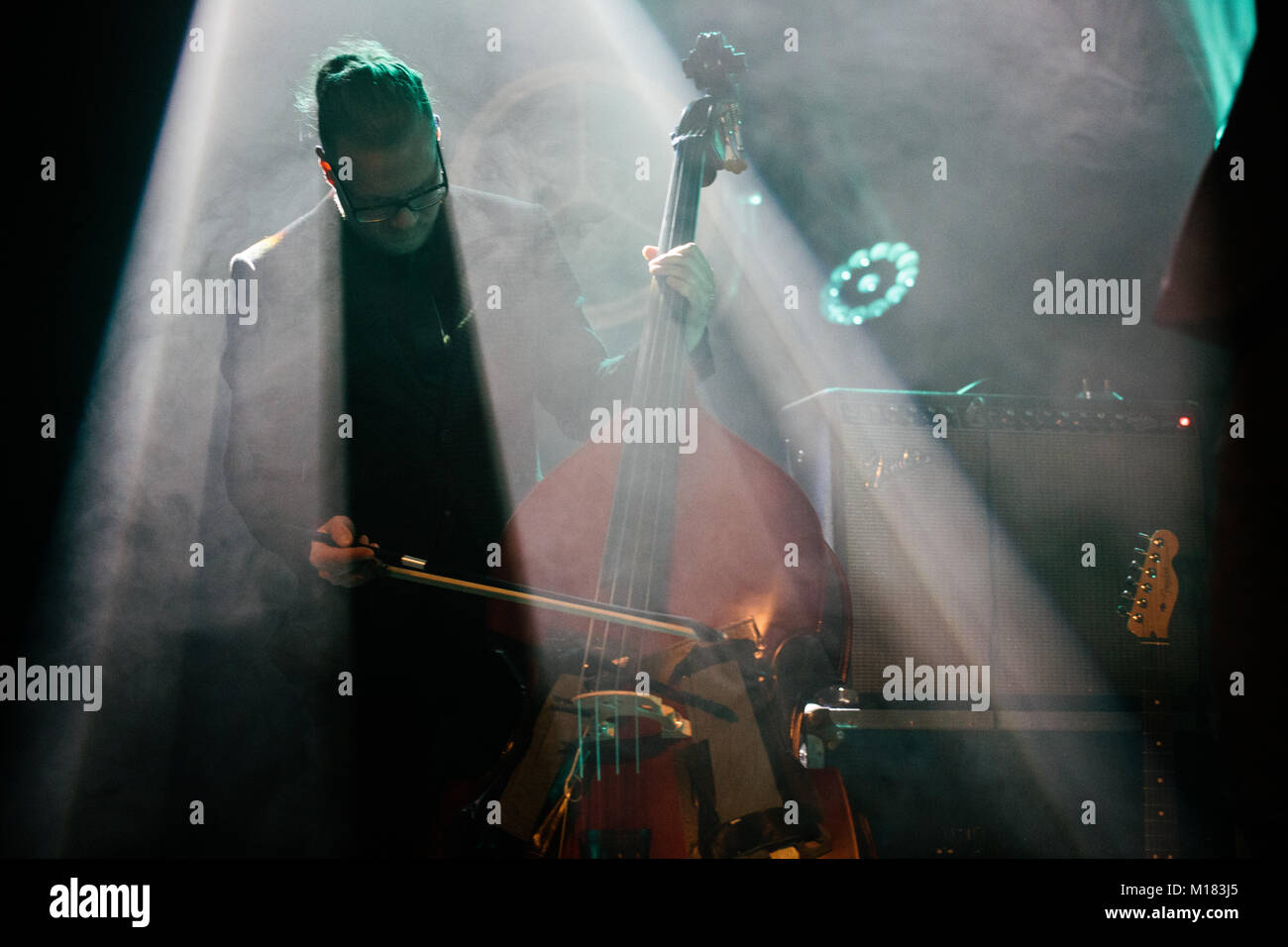 Copenhagen, Denmark. 27th January 2018. The Danish rock band ...