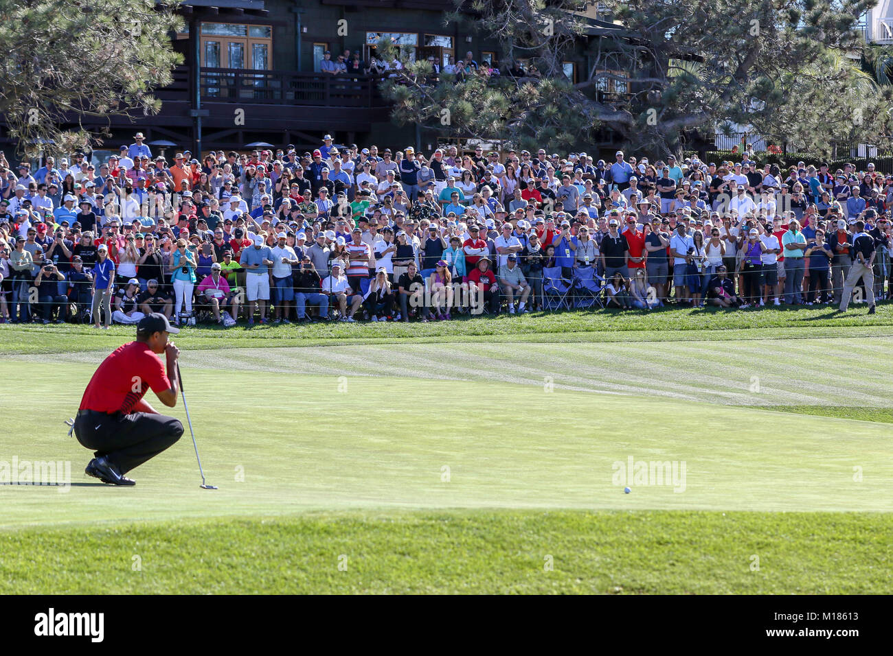 Golf crowd hi-res stock photography and images - Alamy