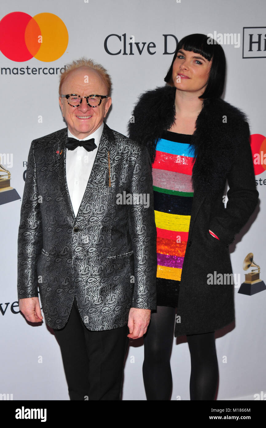 New York, NY, USA. 27th Jan, 2018. Peter Asher and Victoria Asher at ...