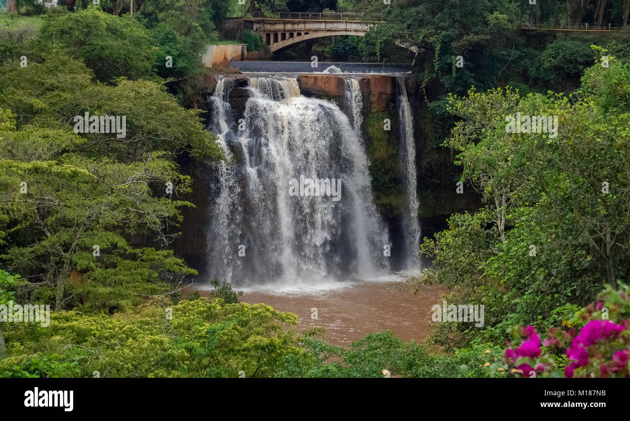 Chania Falls in Thika Kenya Africa Stock Photo - Alamy