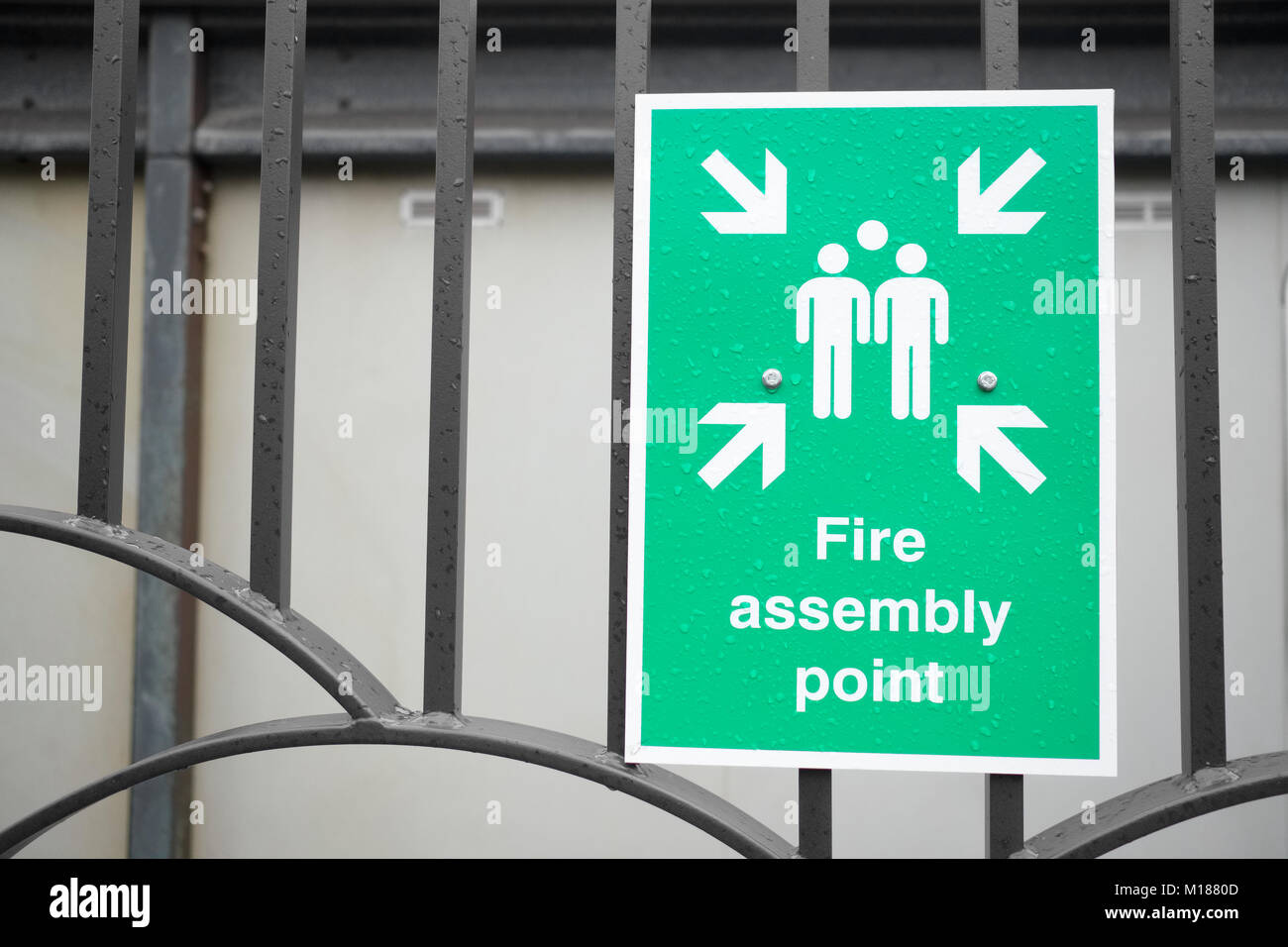 Fire Assembly Point Sign In Hi-res Stock Photography And, 48% OFF