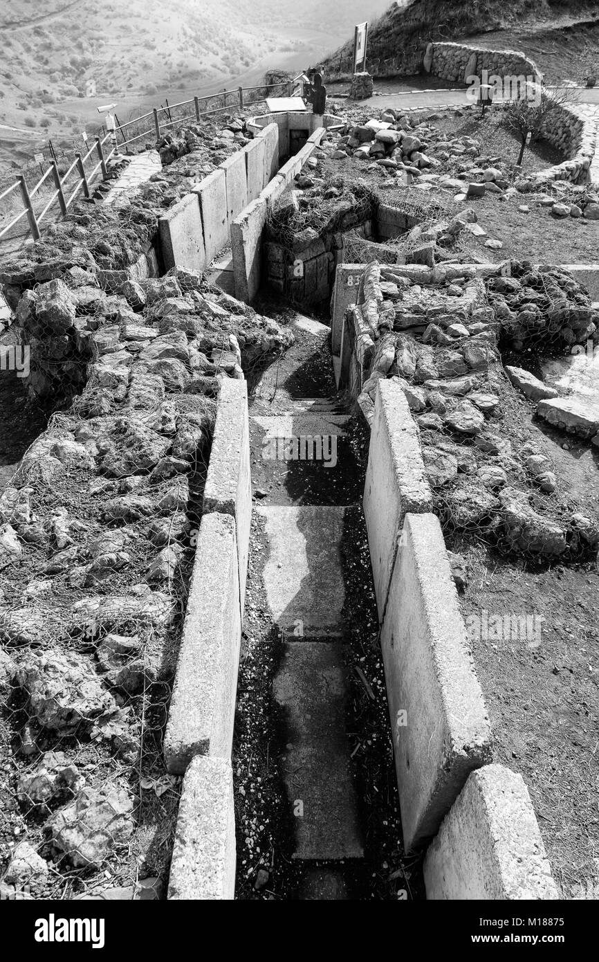 Destruction of trenches Black and White Stock Photos & Images - Alamy