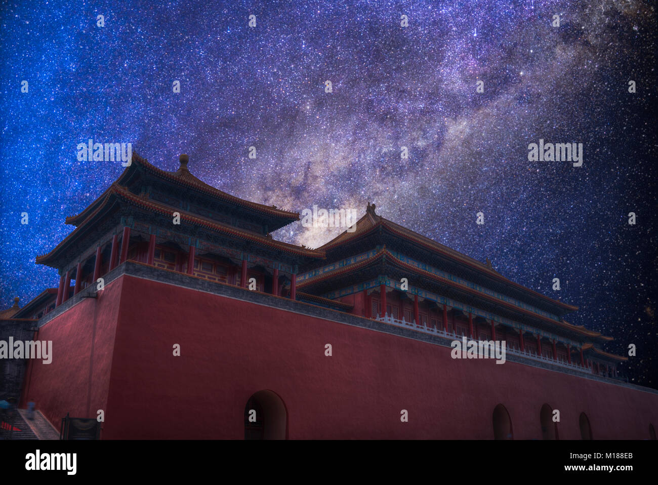 Forbidden City Beijing At Night