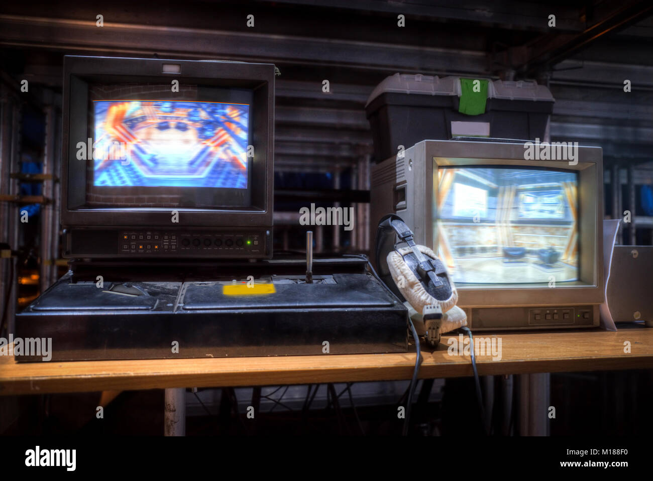 TV camera in recording and live studio Stock Photo - Alamy