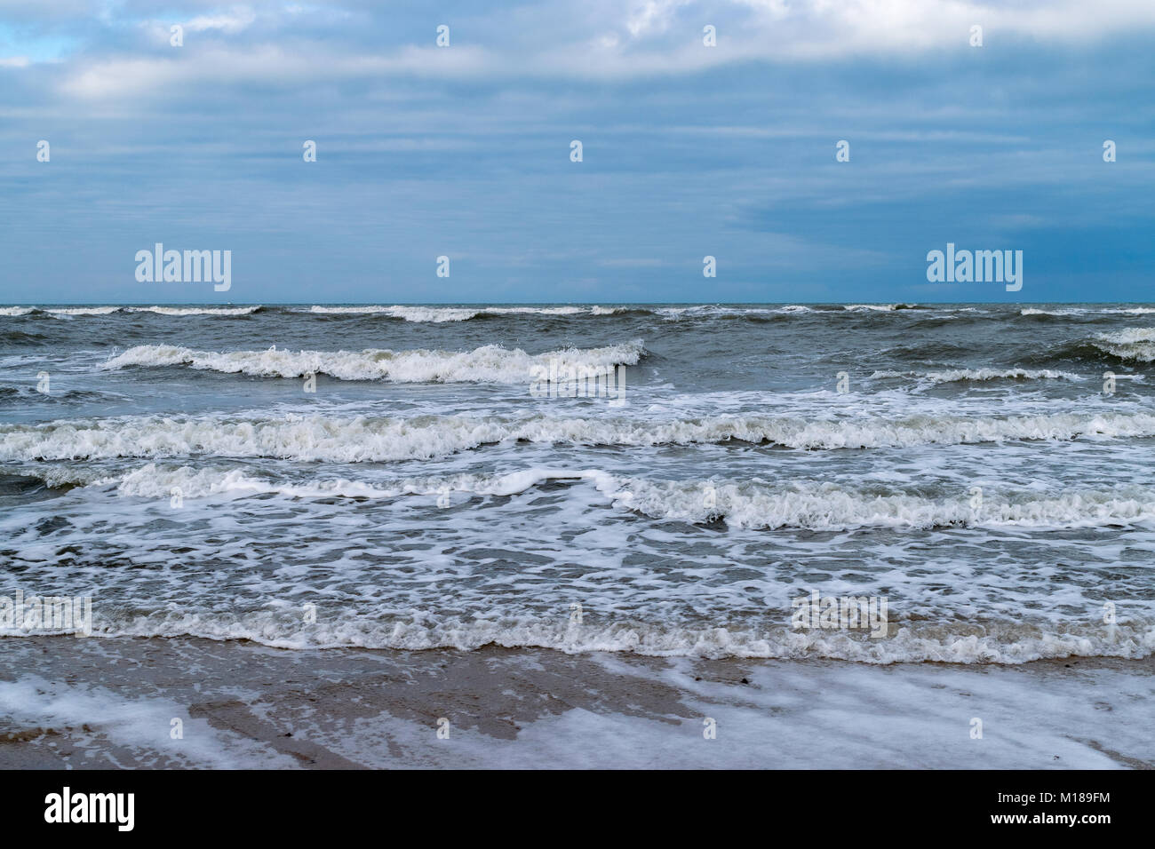 North Sea, Danish coastline Stock Photo - Alamy