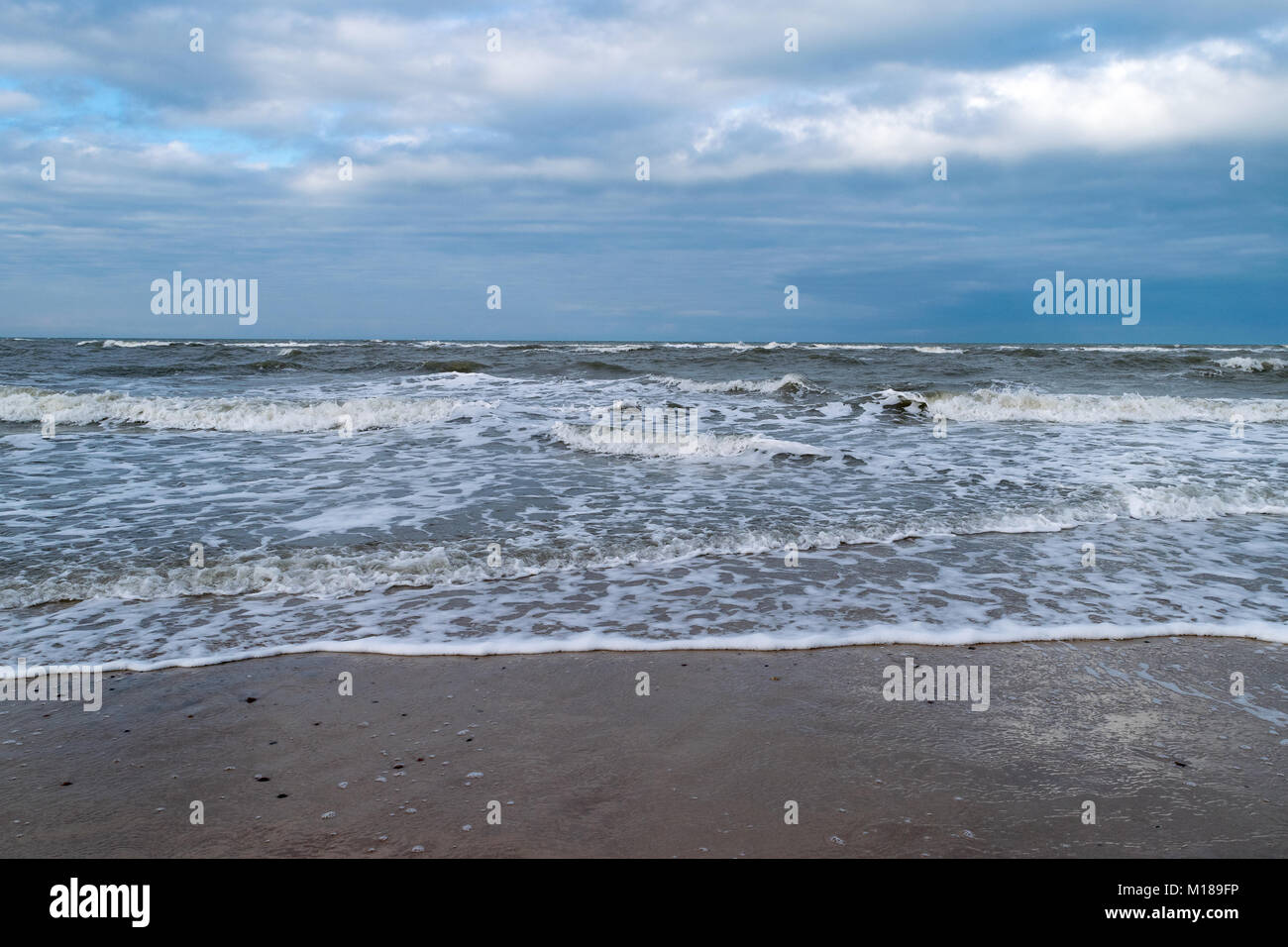 North Sea, Danish coastline Stock Photo - Alamy