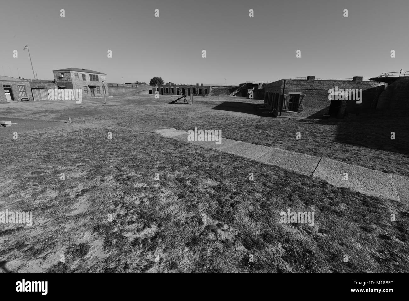 Fort Gaines an American civil war fortress used in the American civil ...