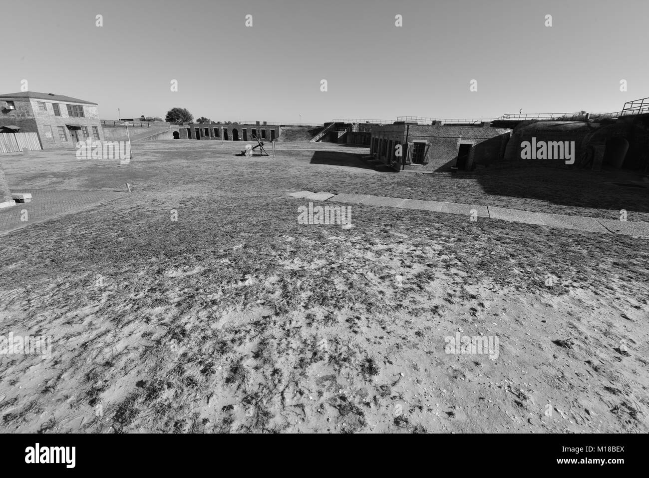 Fort Gaines an American civil war fortress used in the American civil ...