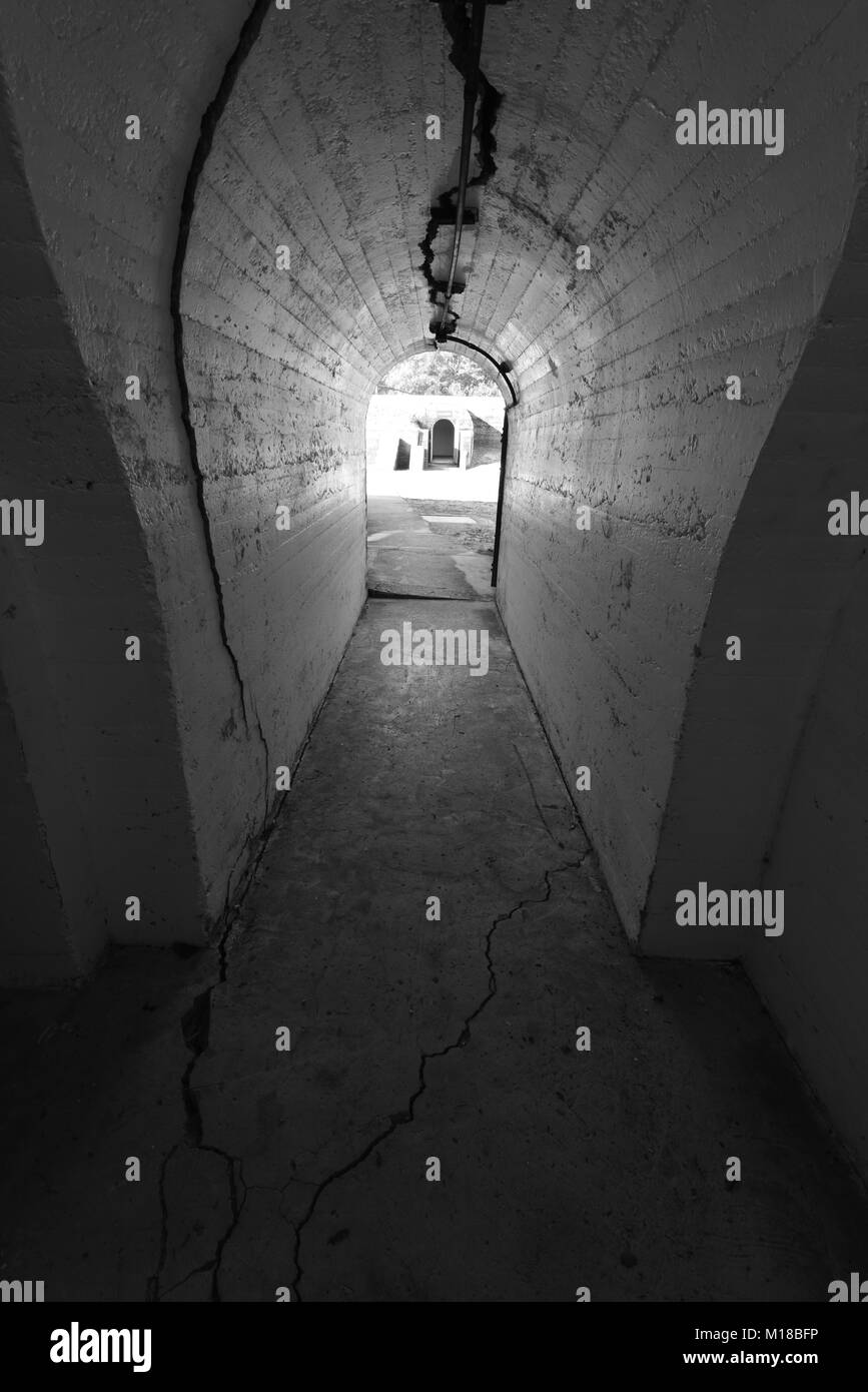 Fort gaines tunnel hi-res stock photography and images - Alamy