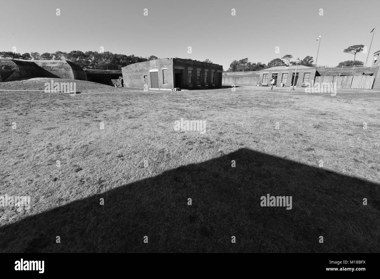 Fort Gaines an American civil war fortress used in the American civil ...