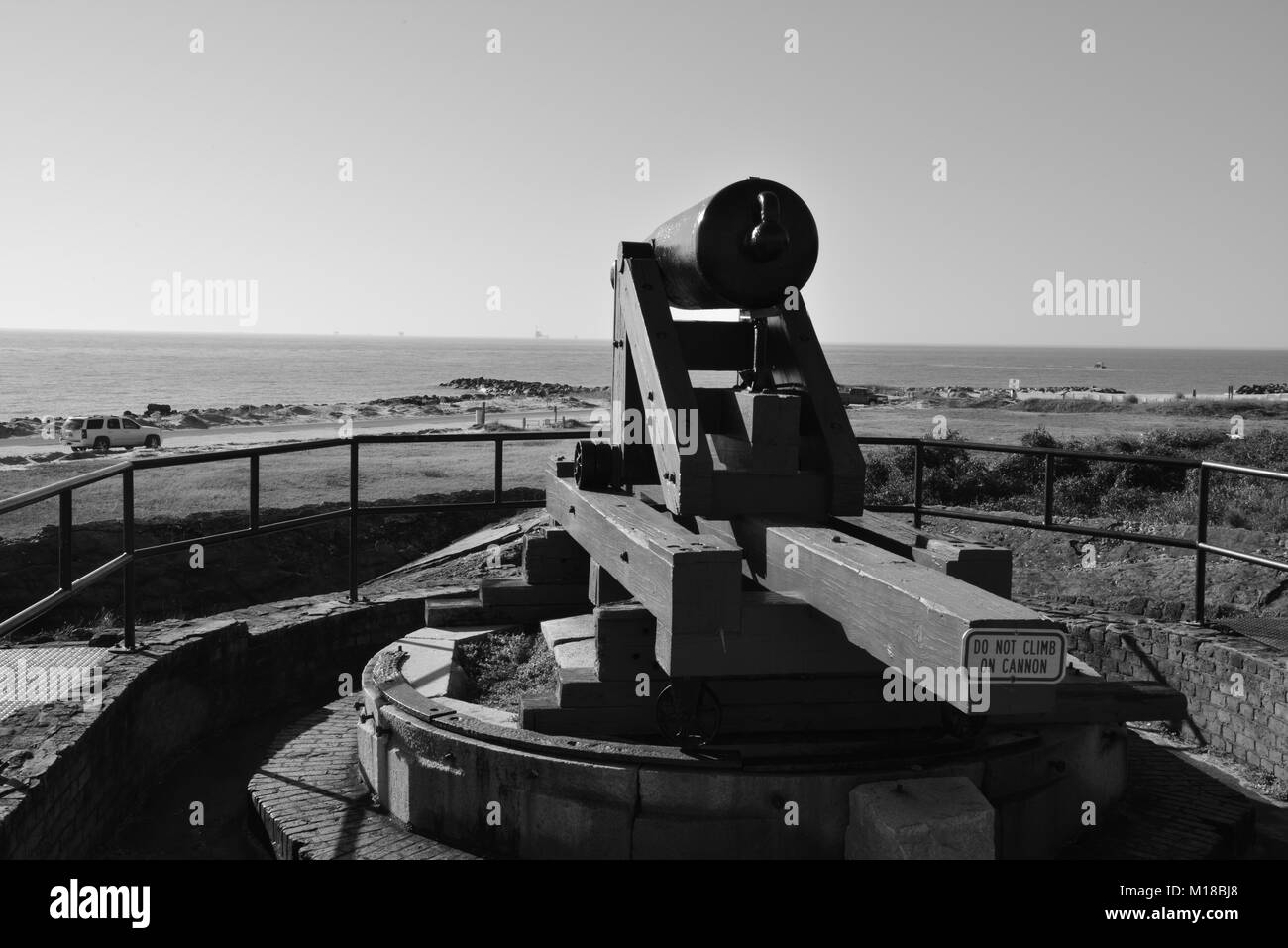 Fort Gaines an American civil war fortress used in the American civil ...
