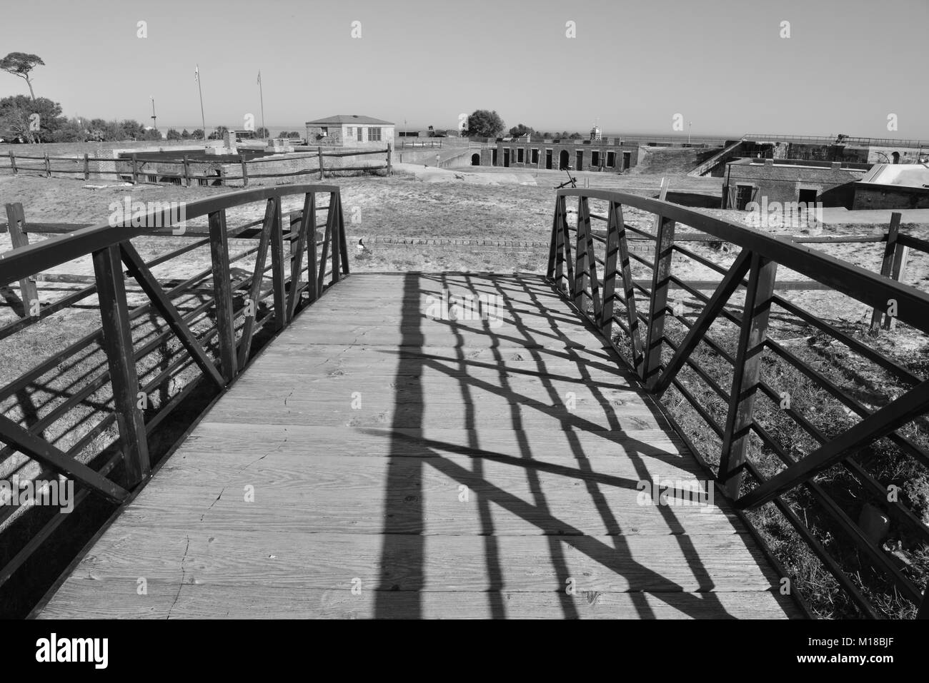 Fort Gaines an American civil war fortress used in the American civil ...