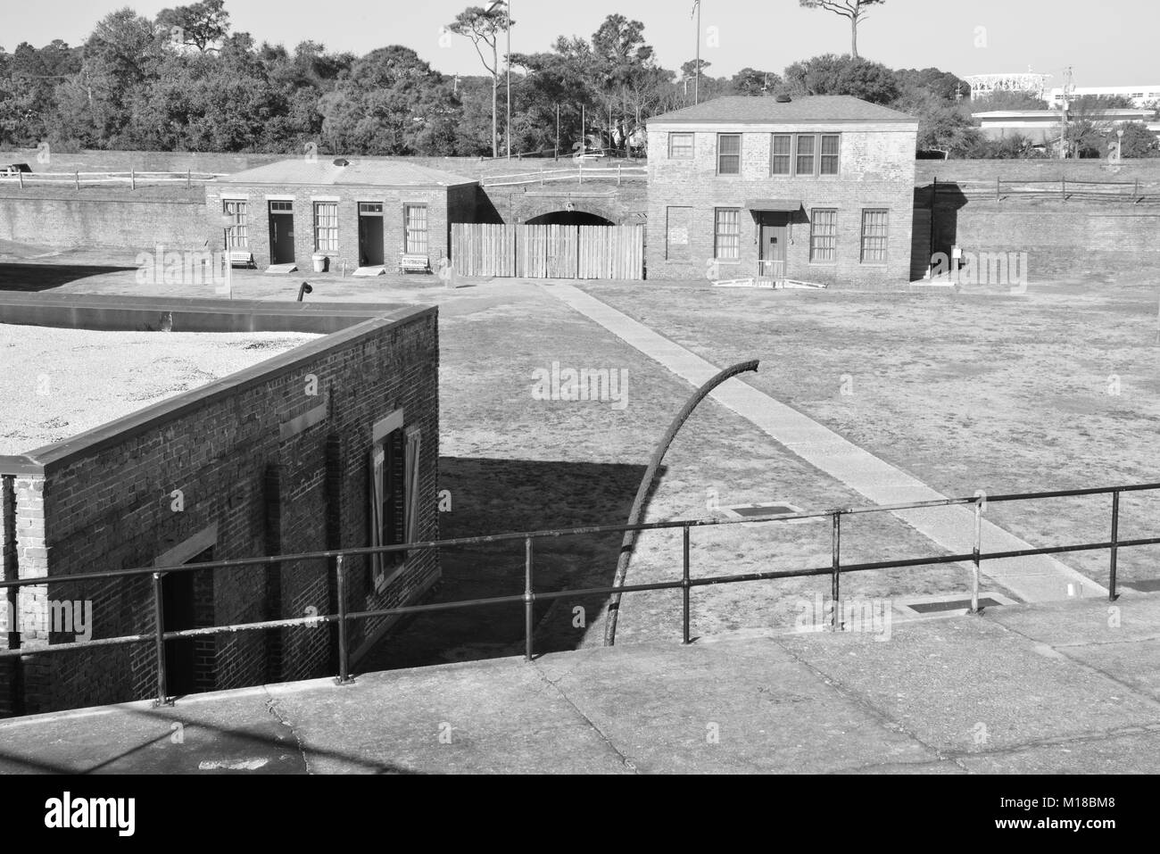 Fort Gaines an American civil war fortress used in the American civil ...