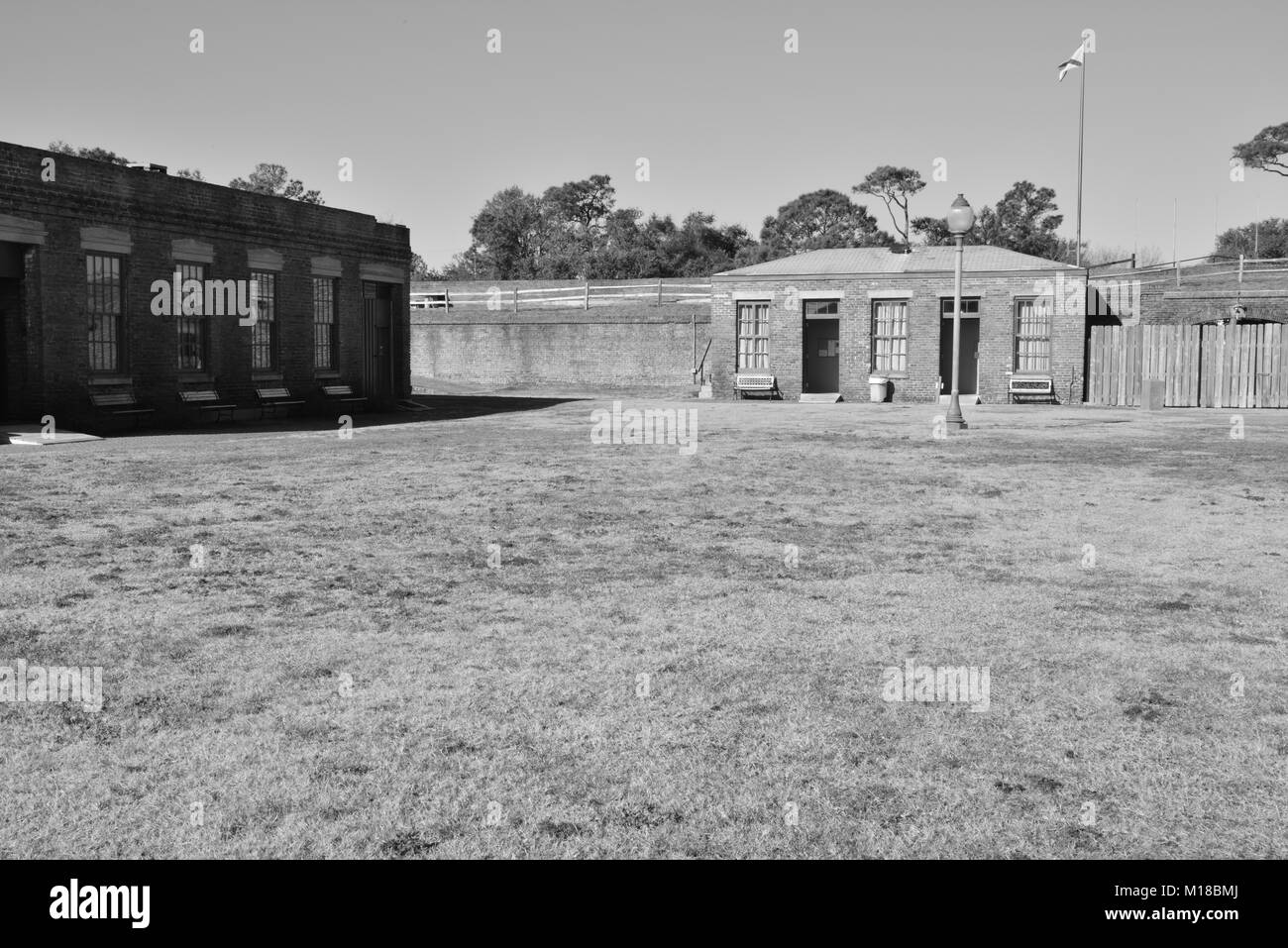 Fort Gaines an American civil war fortress used in the American civil ...