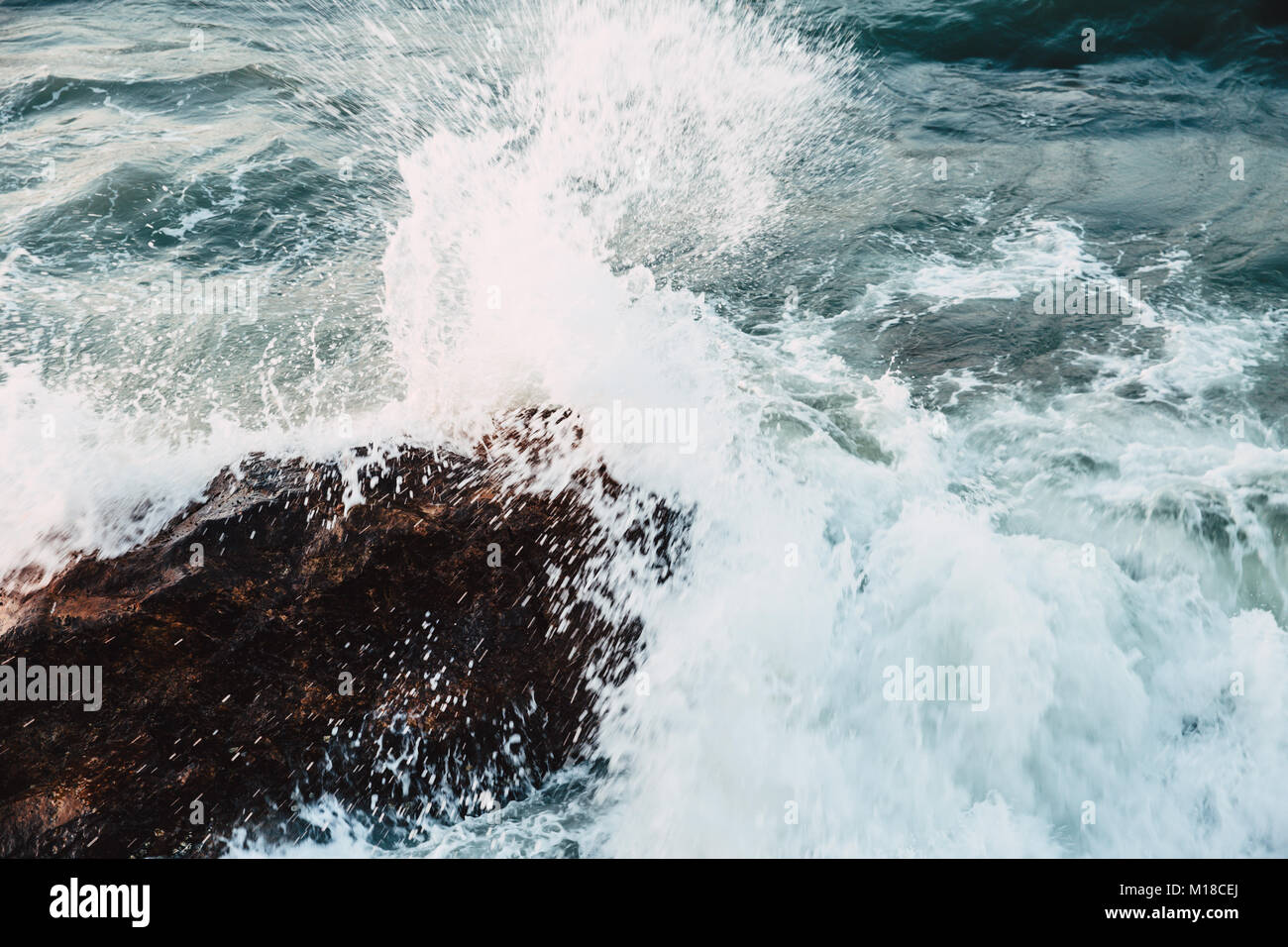 Impact stone rough rock hi-res stock photography and images - Alamy