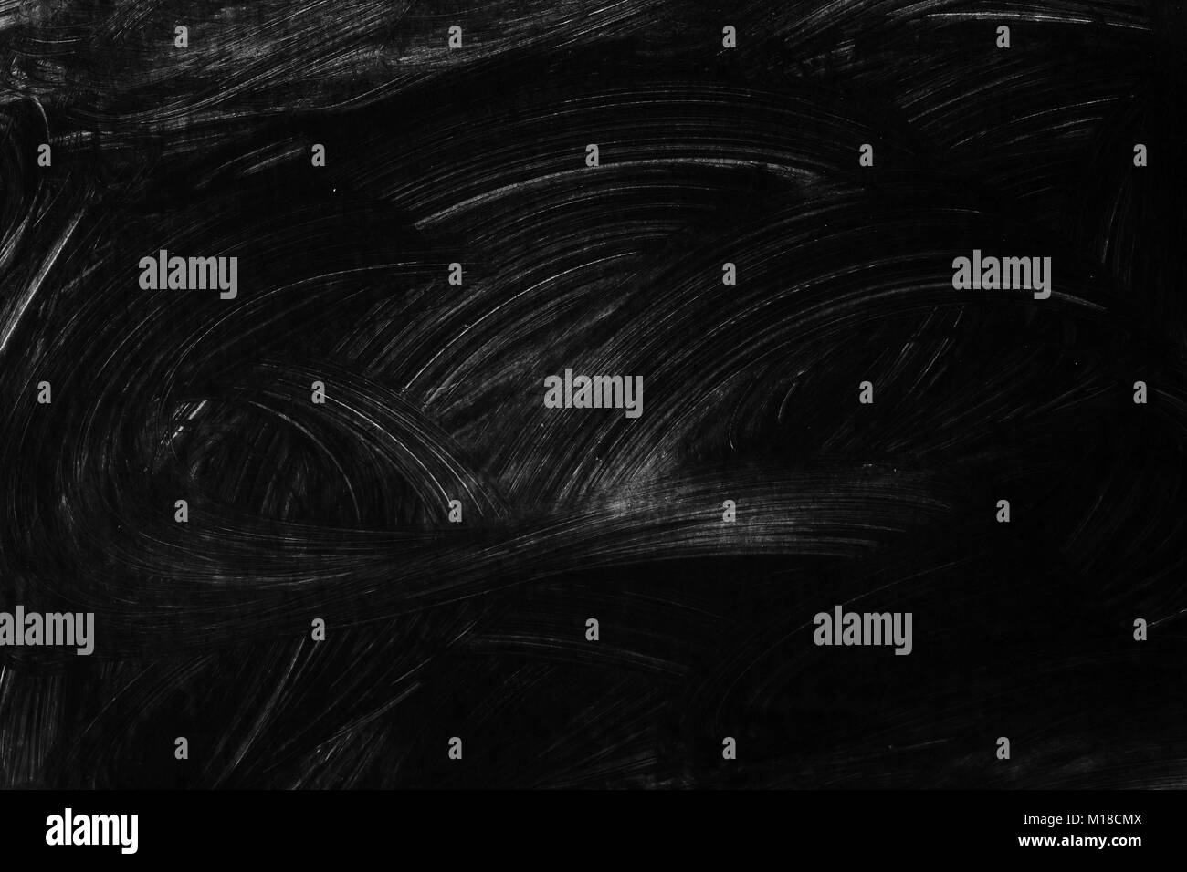 Black glass surface with white spots. Chalkboard, abstract background ...