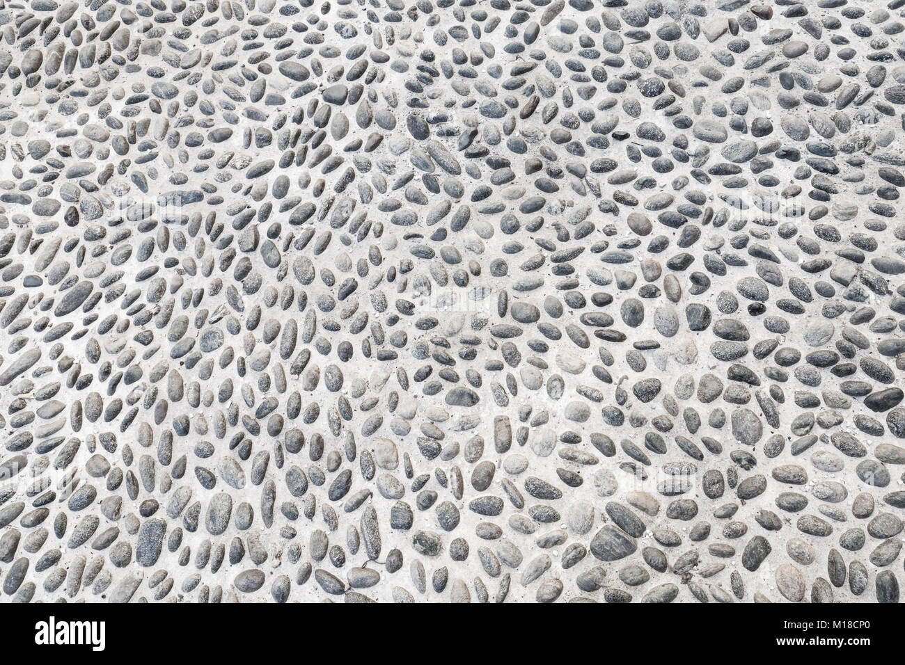 Small round stones, walking lane pavement background photo texture ...