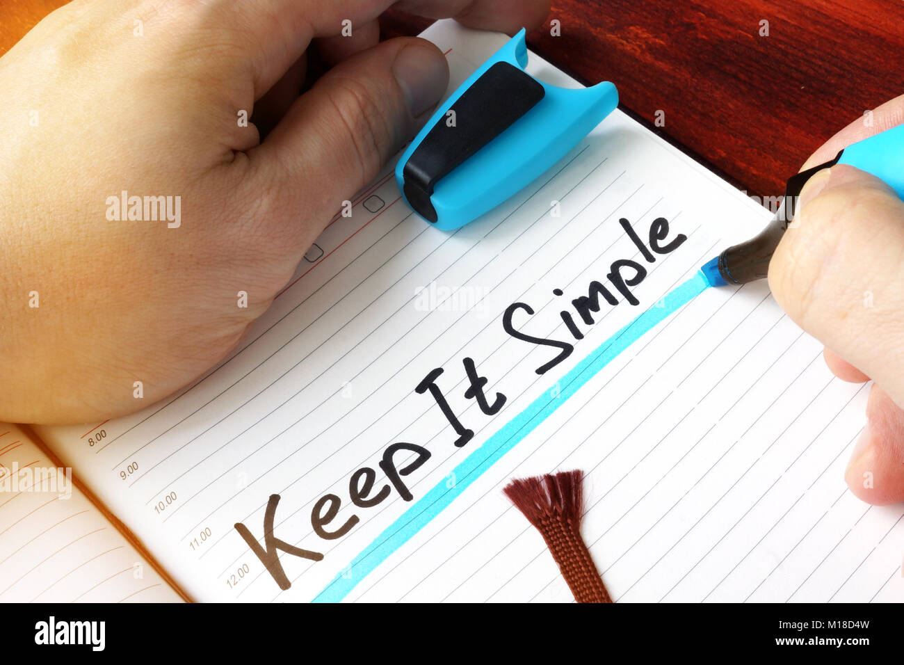 Simple writing hi-res stock photography and images - Alamy