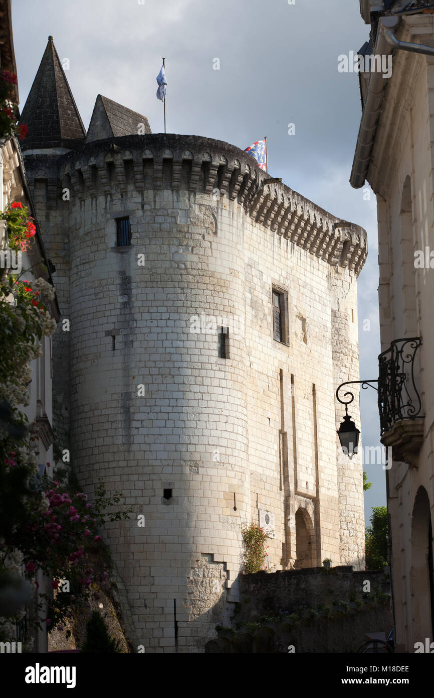 Loches chateau france exterior hi-res stock photography and images - Alamy