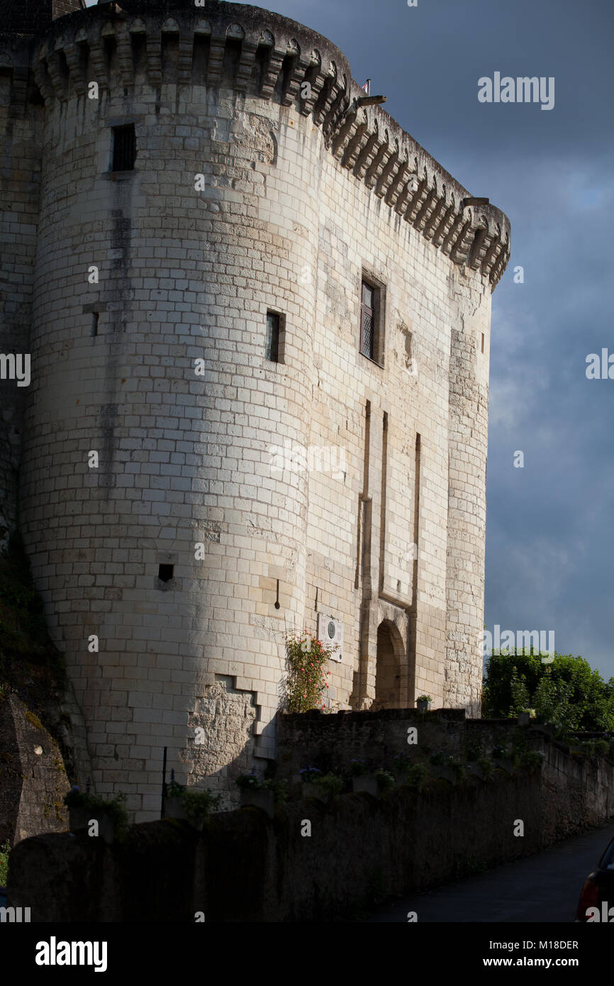 Chateau de Loches in Loire Valley, France Stock Photo - Alamy