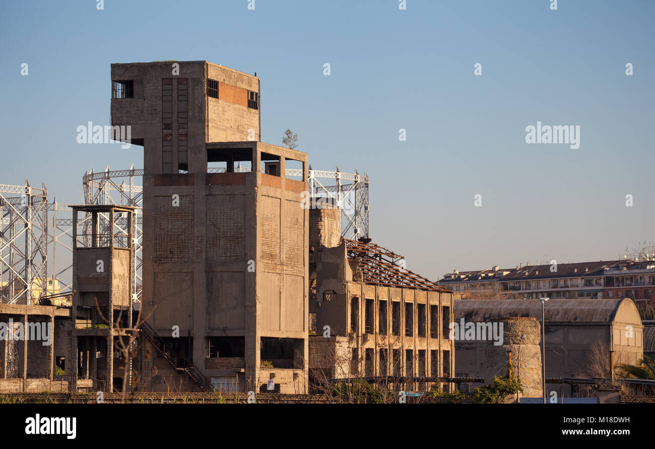 ARCHEOLOGY OF INDUSTRIAL ARCHITECTURE: OLD FACTORY STRUCTURE IN ...